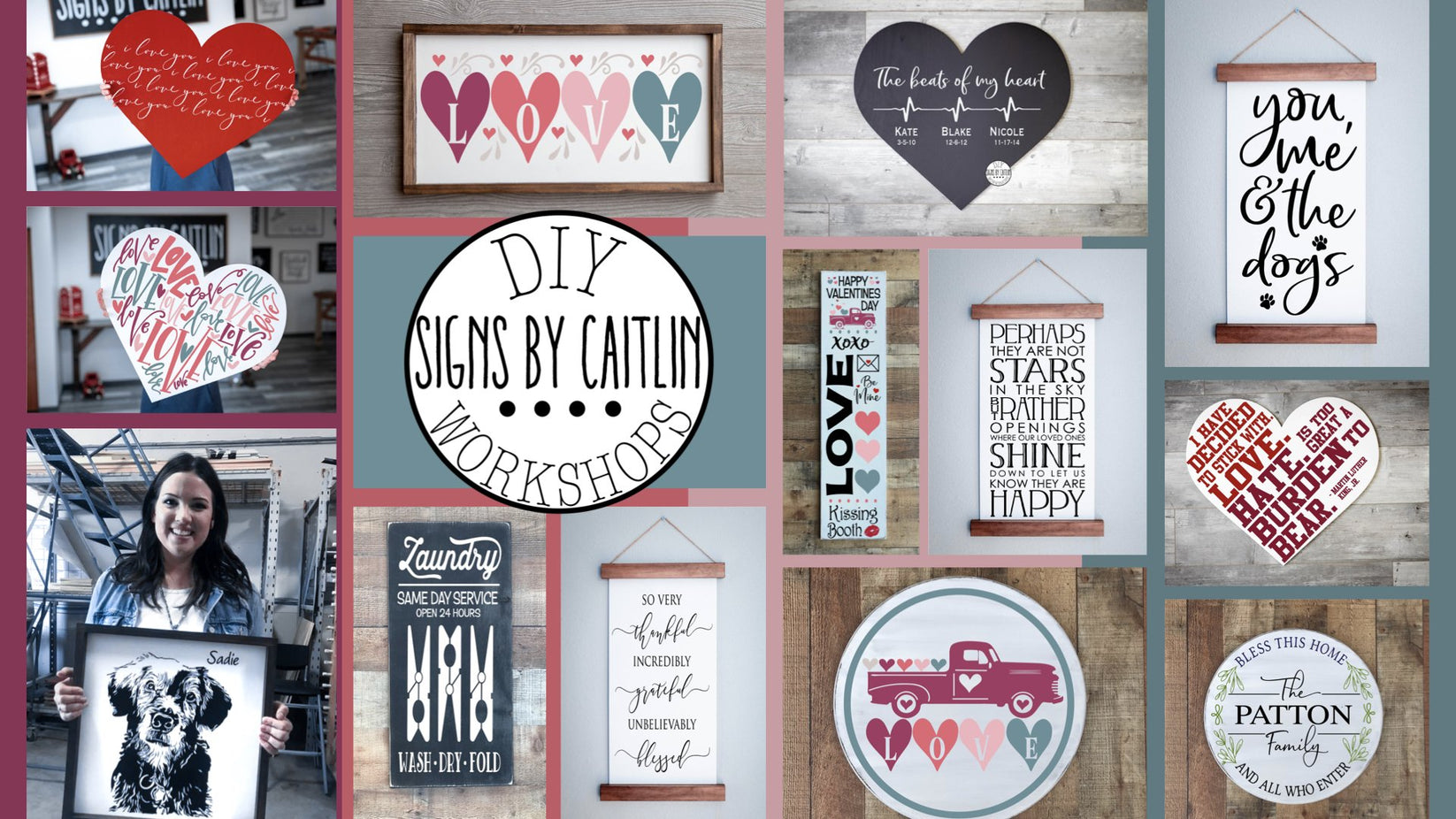 Standard Workshop Signs DIY Kits – Signs by Caitlin