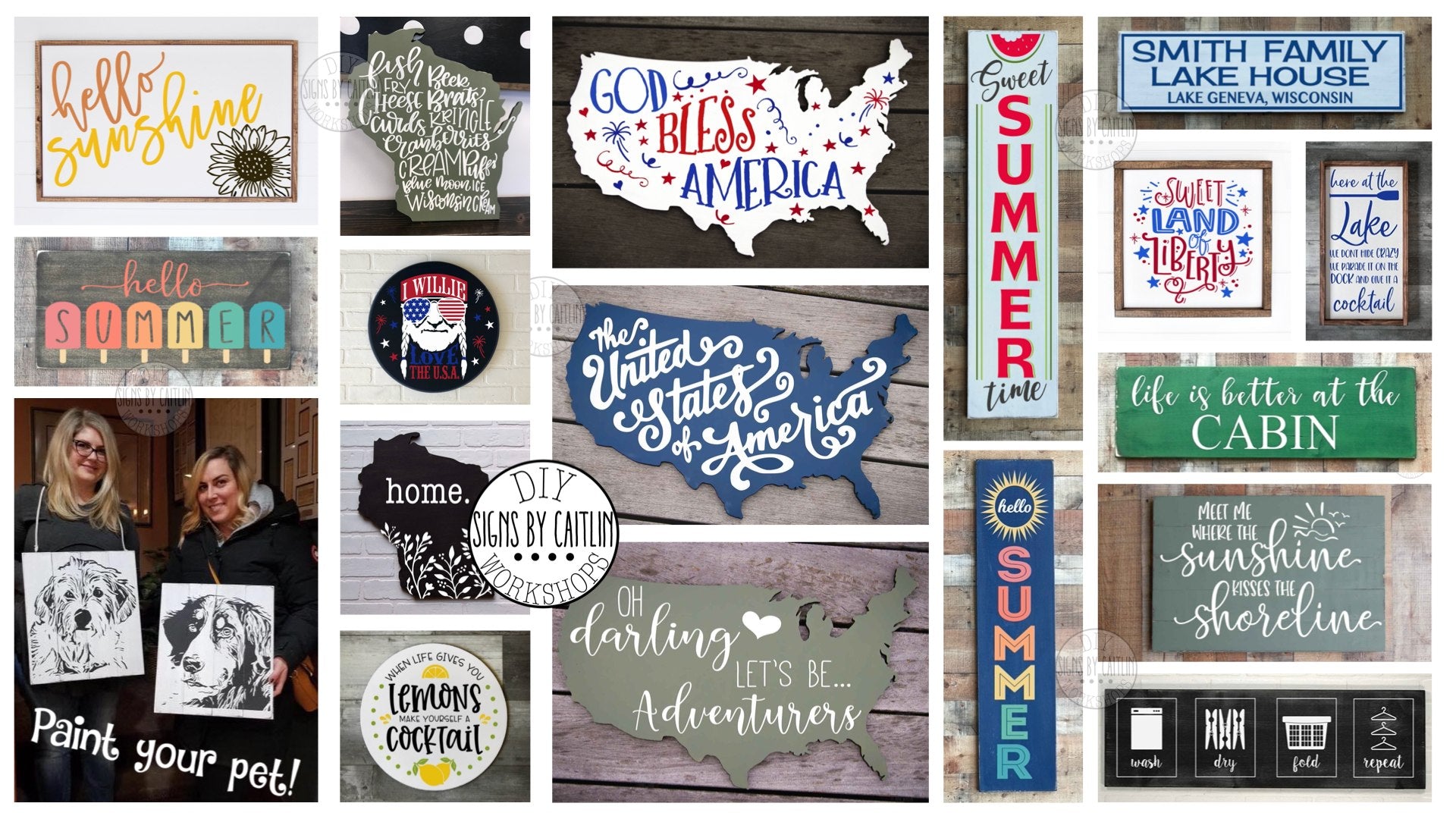 Standard Sign DIY Kits – Signs by Caitlin